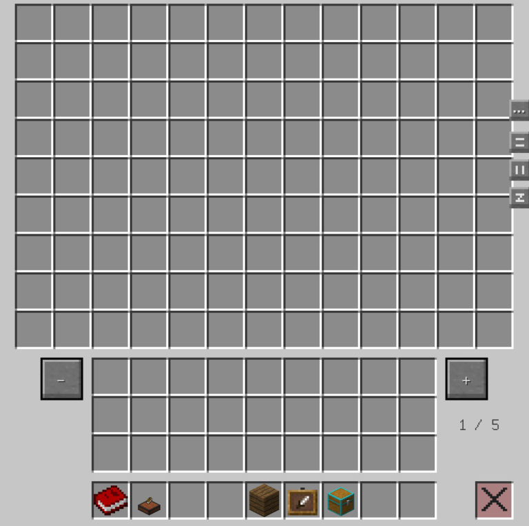 [ver1.7-1.12対応]585枠の超大容量チェスト「Multi Page Chest」解説【MOD紹介】 - Minefriendsマイクラ攻略